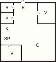 Casa | Planta do andar