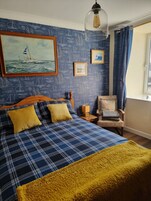 Quarto Duplo Superior (Captain's Cabin) | Com decoração personalizada, roupa de cama fornecida 