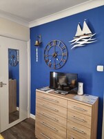 Quarto Duplo Superior (Captain's Cabin) | Com decoração personalizada, roupa de cama fornecida 
