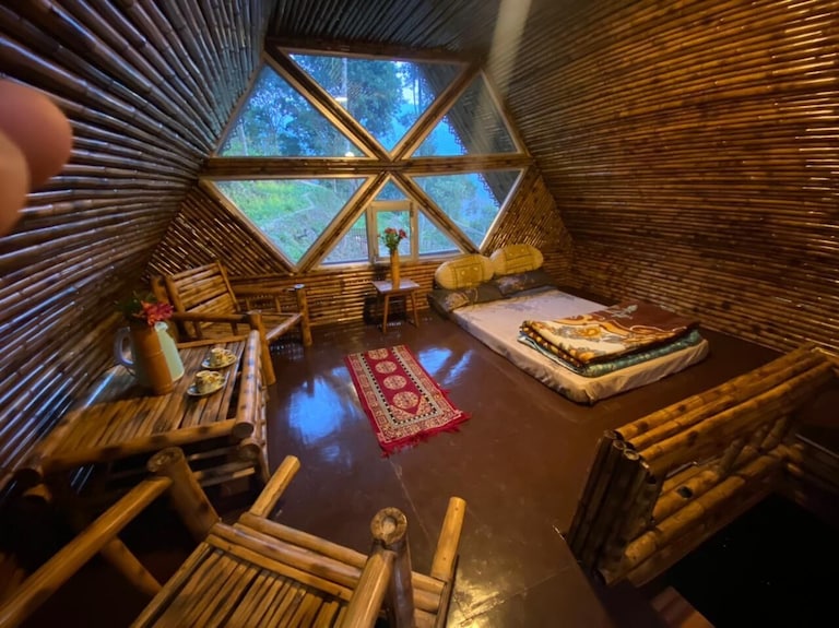 A Bamboo Cottage Amidst Nature To Rejuvenate Yourselves. -