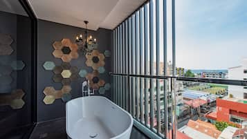 Quarto Duplo Executivo | Terraço/pátio interior