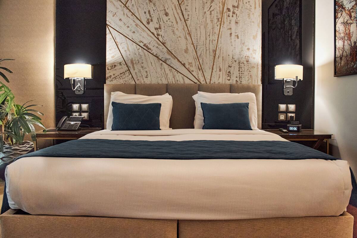 Duplex Suite Sea View | Minibar, cofre no quarto, secretária, quartos insonorizados