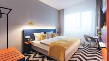 Cofres nos quartos, individualmente decorados