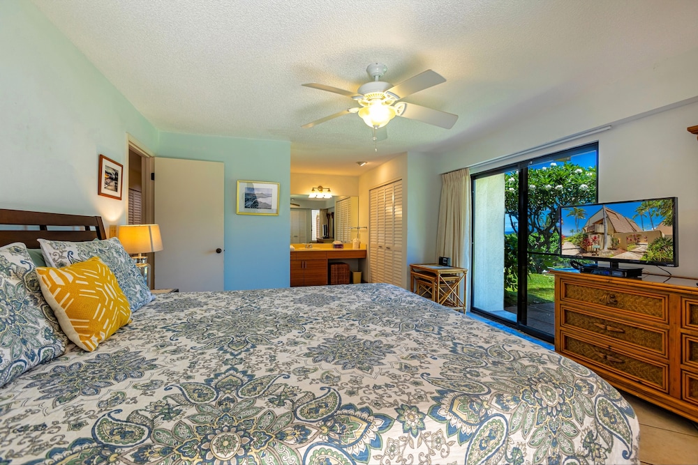 Maui Kamaole #H-108 Ocean View Condo Across The Street From Beach, Full A/c - Maui, HI