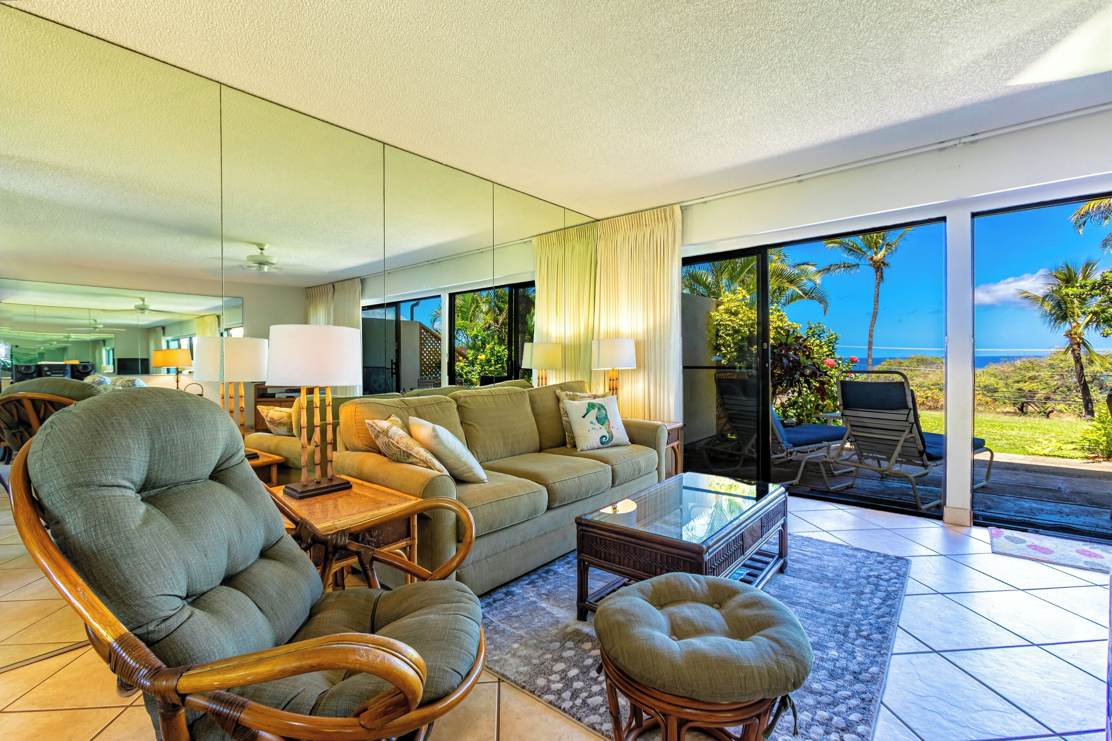 Maui Kamaole #H-108 Ocean View Condo Across The Street From Beach, Full A/c - Wailea, HI