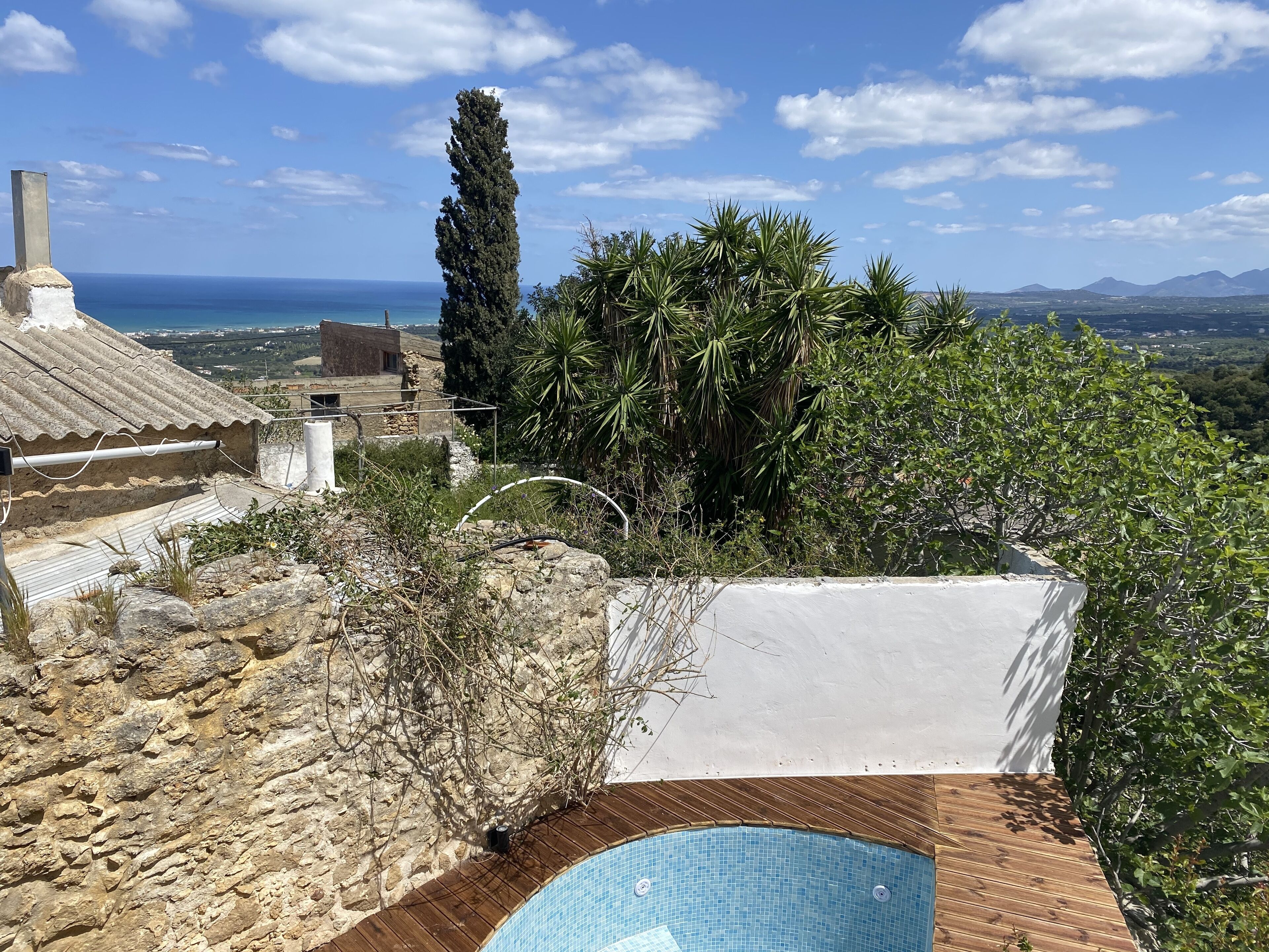 Piscina exterior sazonal 