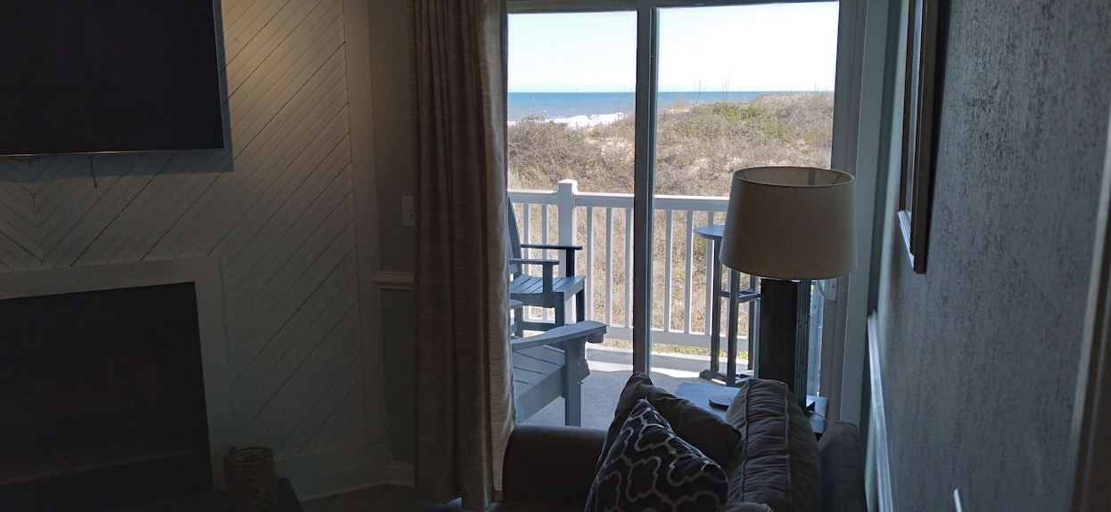 Oceanview Getaway Same Song Twice! Condo 102 \Nchillin' By The Fire This Winter! - Nags Head, NC