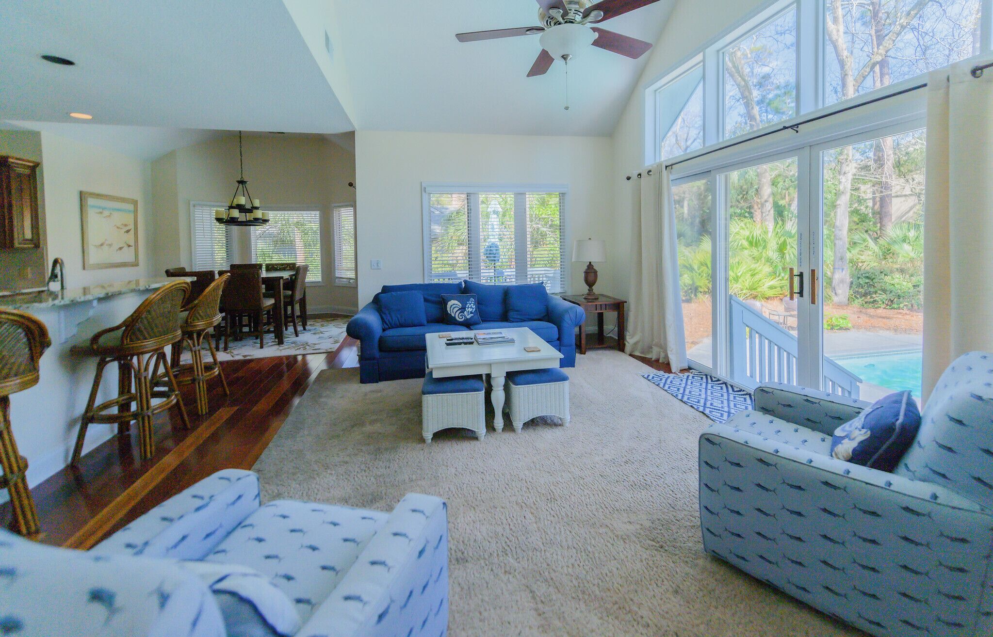 3rd Row Updated Home In Palmetto Dunes Resort, Large Private Pool & Hot Tub - Île de Hilton-Head, SC