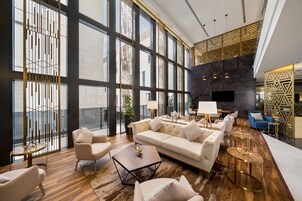 Sala de estar do lobby