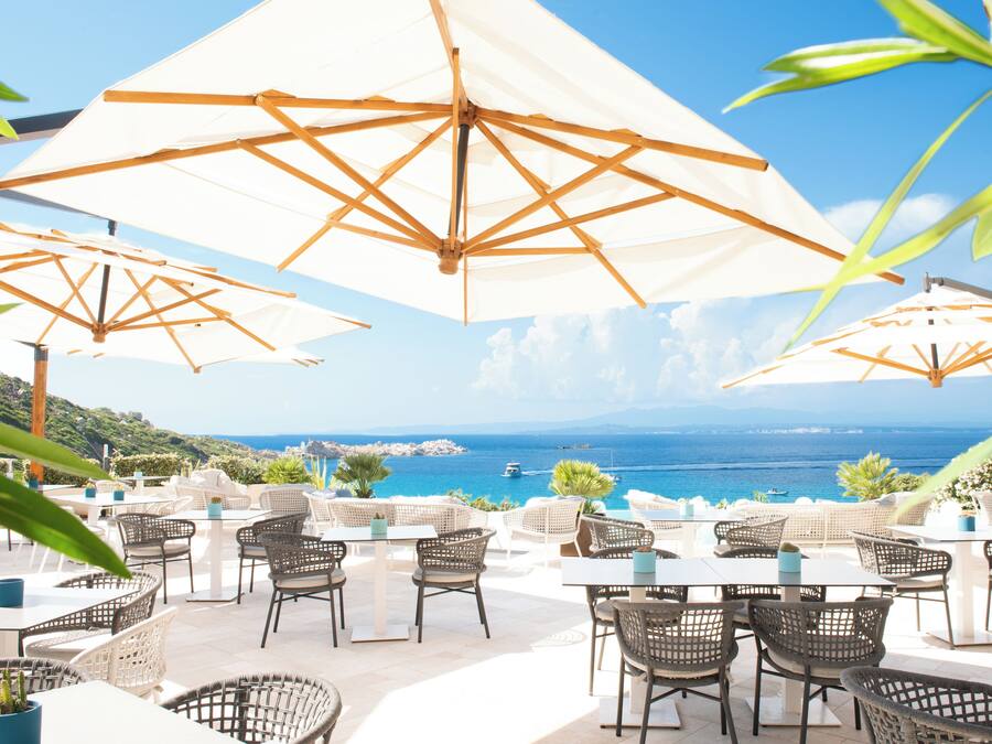 Terraço no piso superior