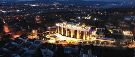 Fachada da propriedade