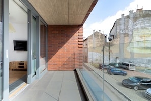 Apartamento, 1 quarto, varanda | Varanda