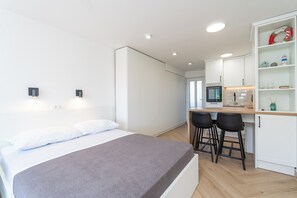 Apartamento | 1 quarto, ferro/tábua de engomar, Wi-fi grátis, roupa de cama fornecida 
