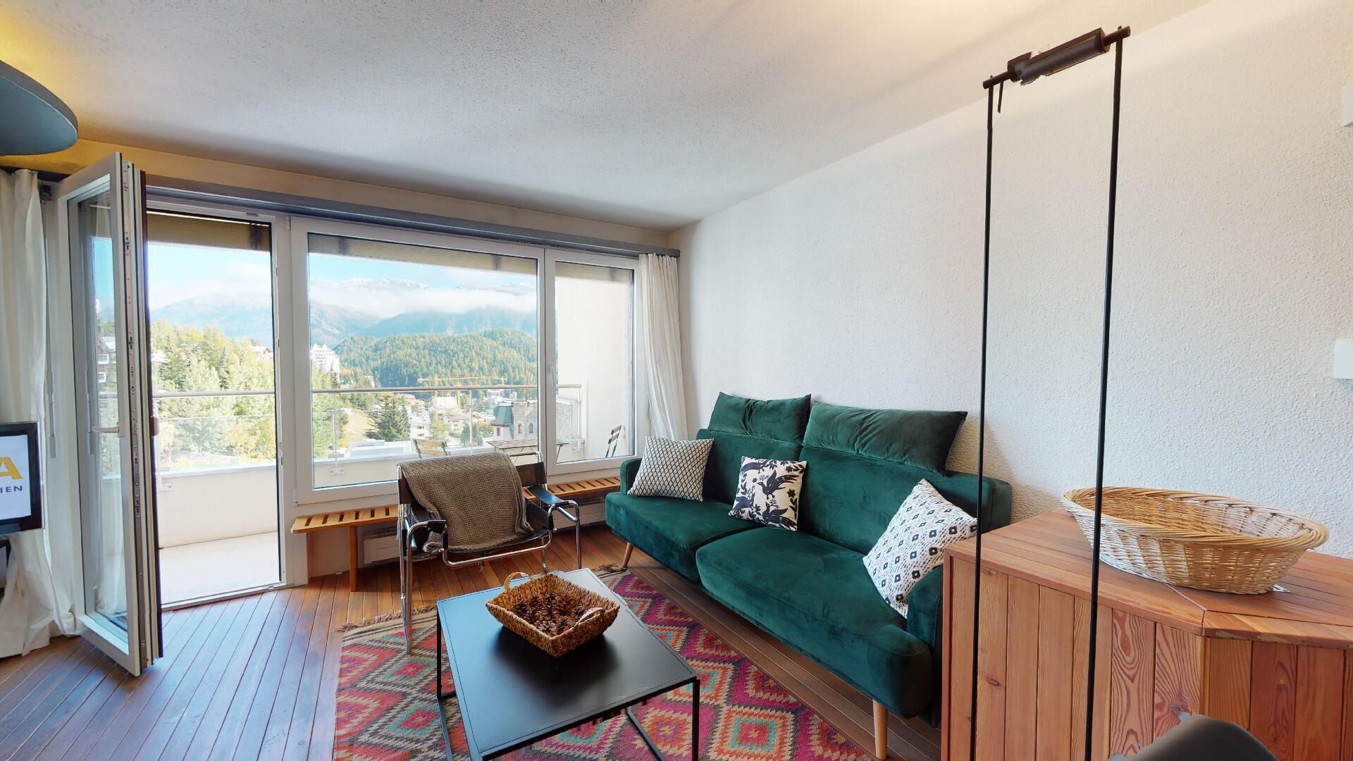 Appartement De 3 ½ Pièces, Environ 70m2, Au 4ᵉ éTage Avec Vue Sur Muottas Muragl - Saint-Moritz
