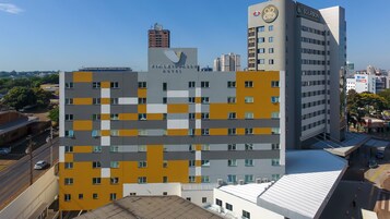 Vista para o campo desde o alojamento