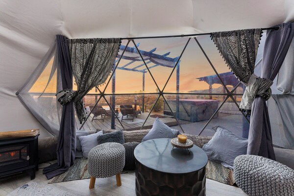 The Om Dome Experience~sauna~hot Tub~fire Pits~pizza Oven\n\n - Yucca Valley, CA
