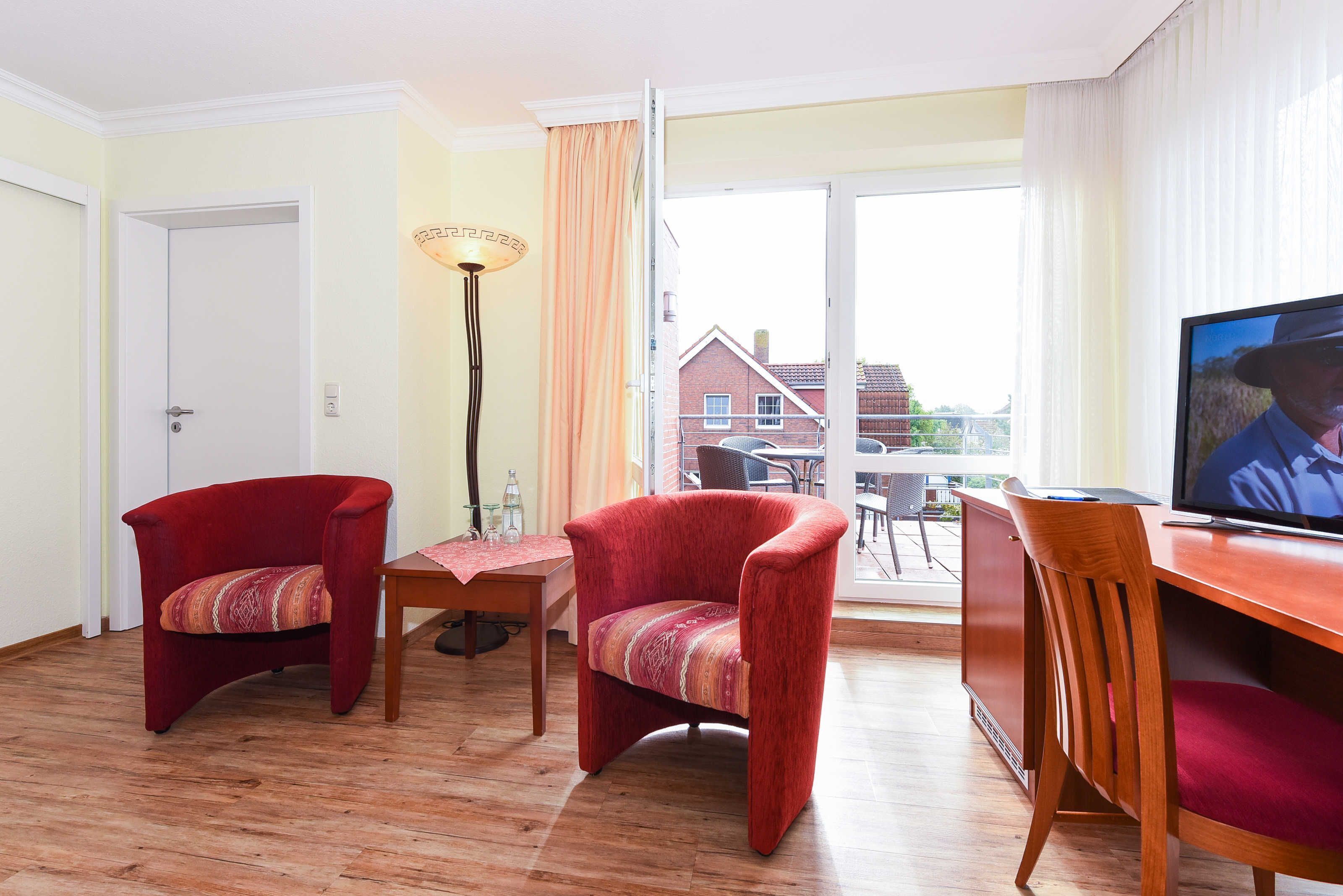 Familienzimmer Im Obergeschoss - Familienzimmer Im Obergeschoss Im Hotel Benser Watt - Langeoog