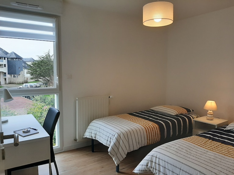 Superbe Appartement T3 Au Calme Avec Vue Sur Le Port Du Crouesty - Plage de Locmariaquer