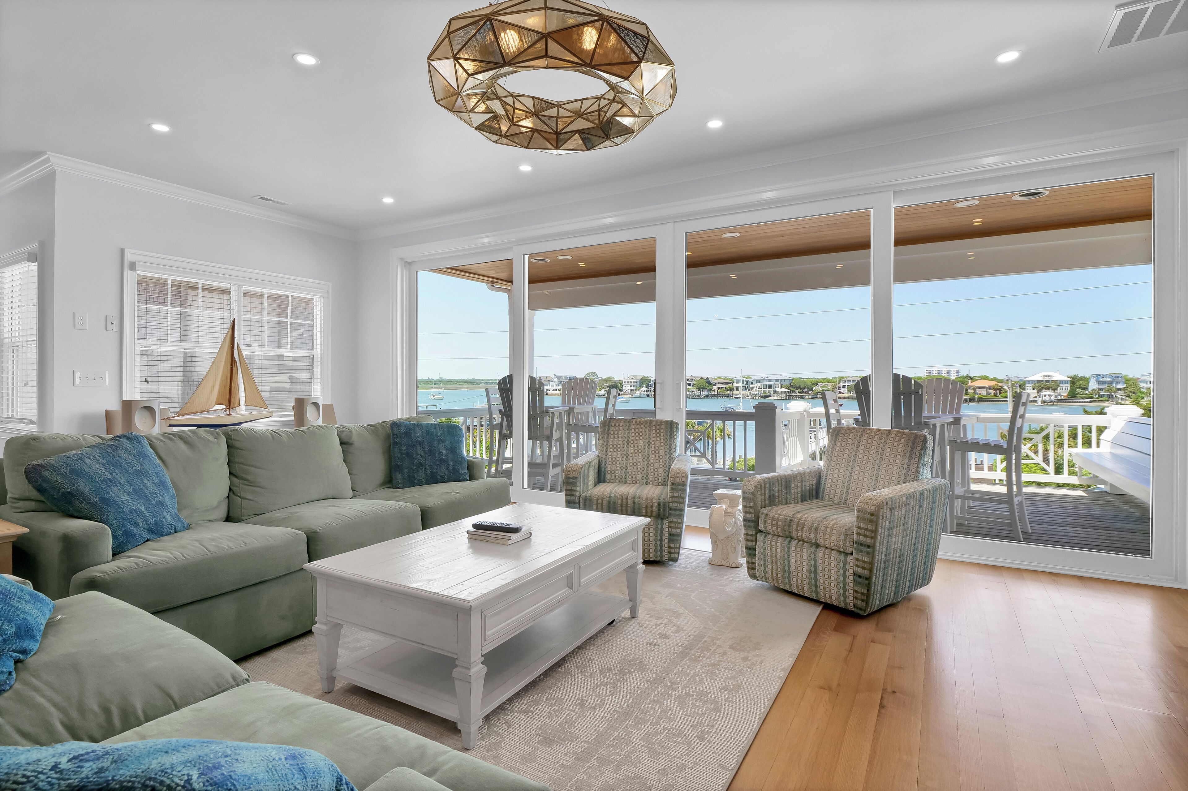 Amazing Water Views! Beautiful 6br/6.5 Waterfront Home On Wrightsville Beach. - Wrightsville Beach, NC