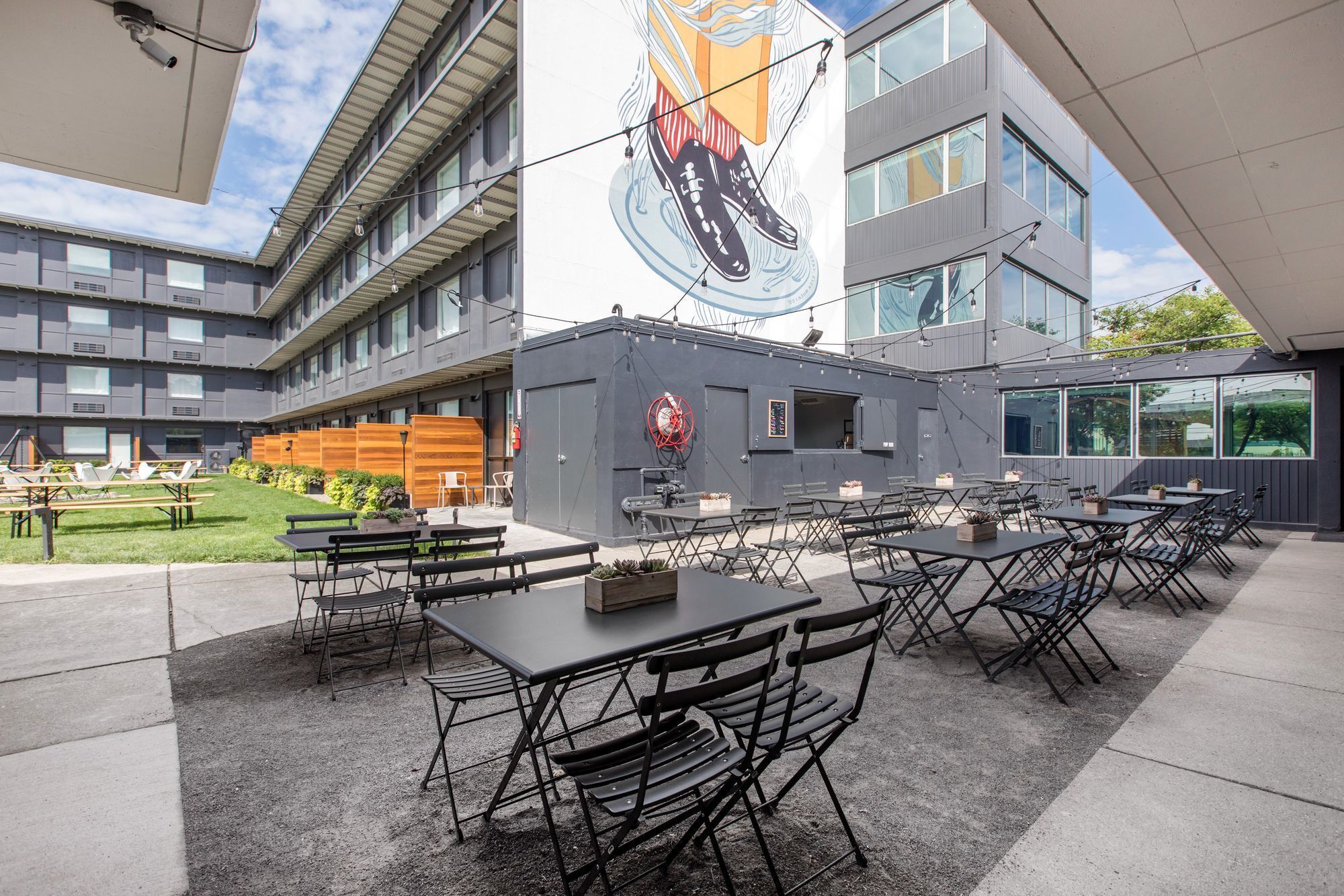 Refeições ao ar livre