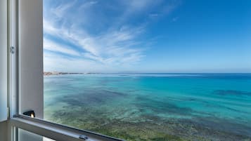Vista para a praia ou o mar