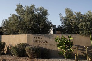 Entrada do alojamento