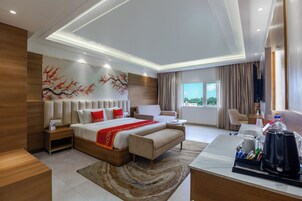 Junior Suite | Lençóis de algodão egípcio, roupa de alta qualidade, minibar 