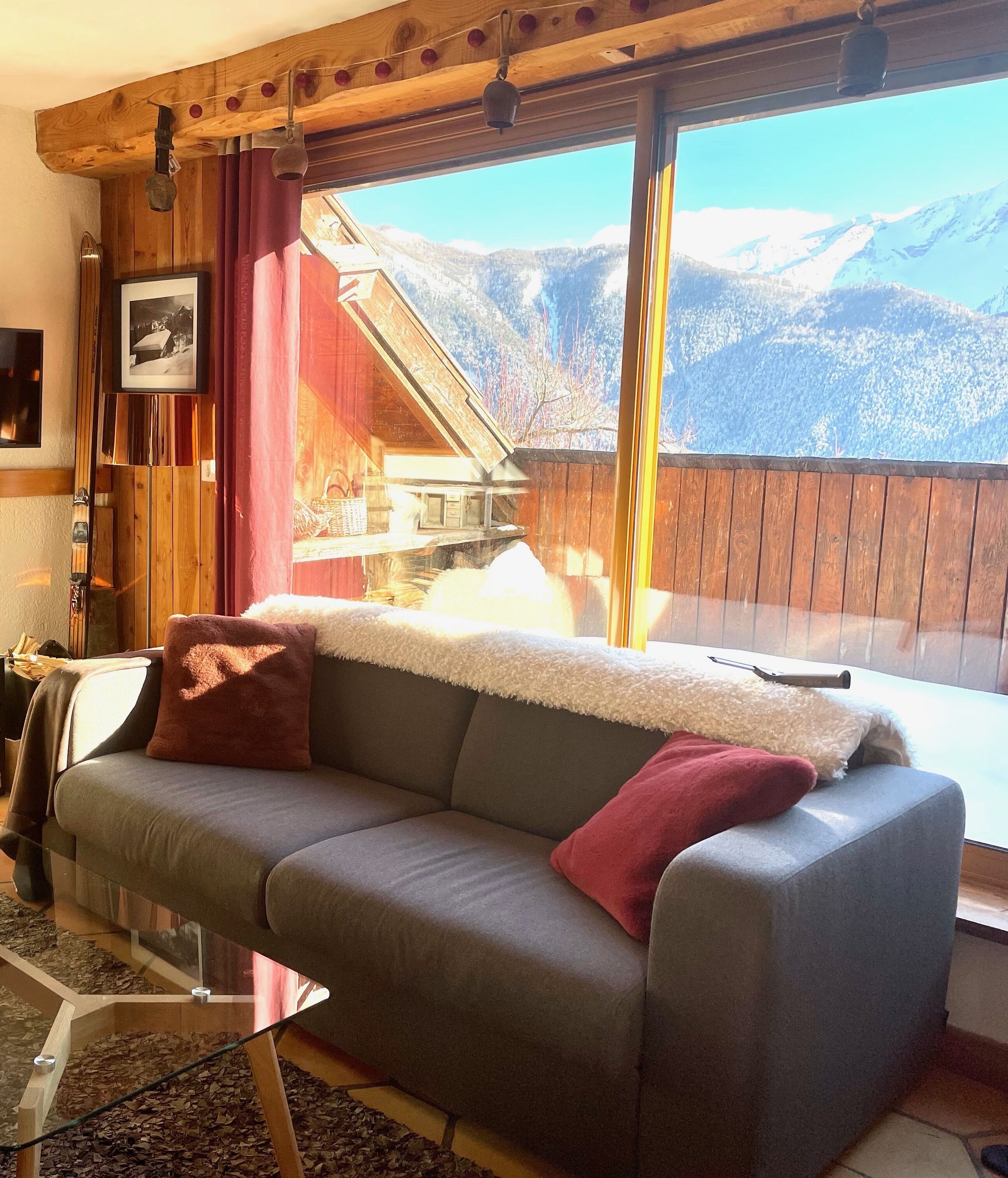 Praloup  1500  Duplex De Charme 70 M2 Dans Chalet- Vue Magnifique -6 Personnes - Sauze Super Sauze