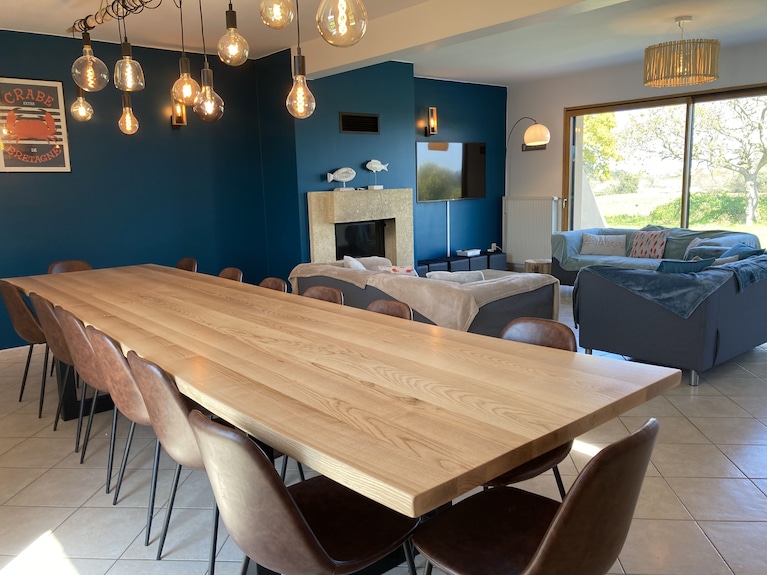 14-person Villa With Sea View And Heated Indoor Pool. - Paimpol