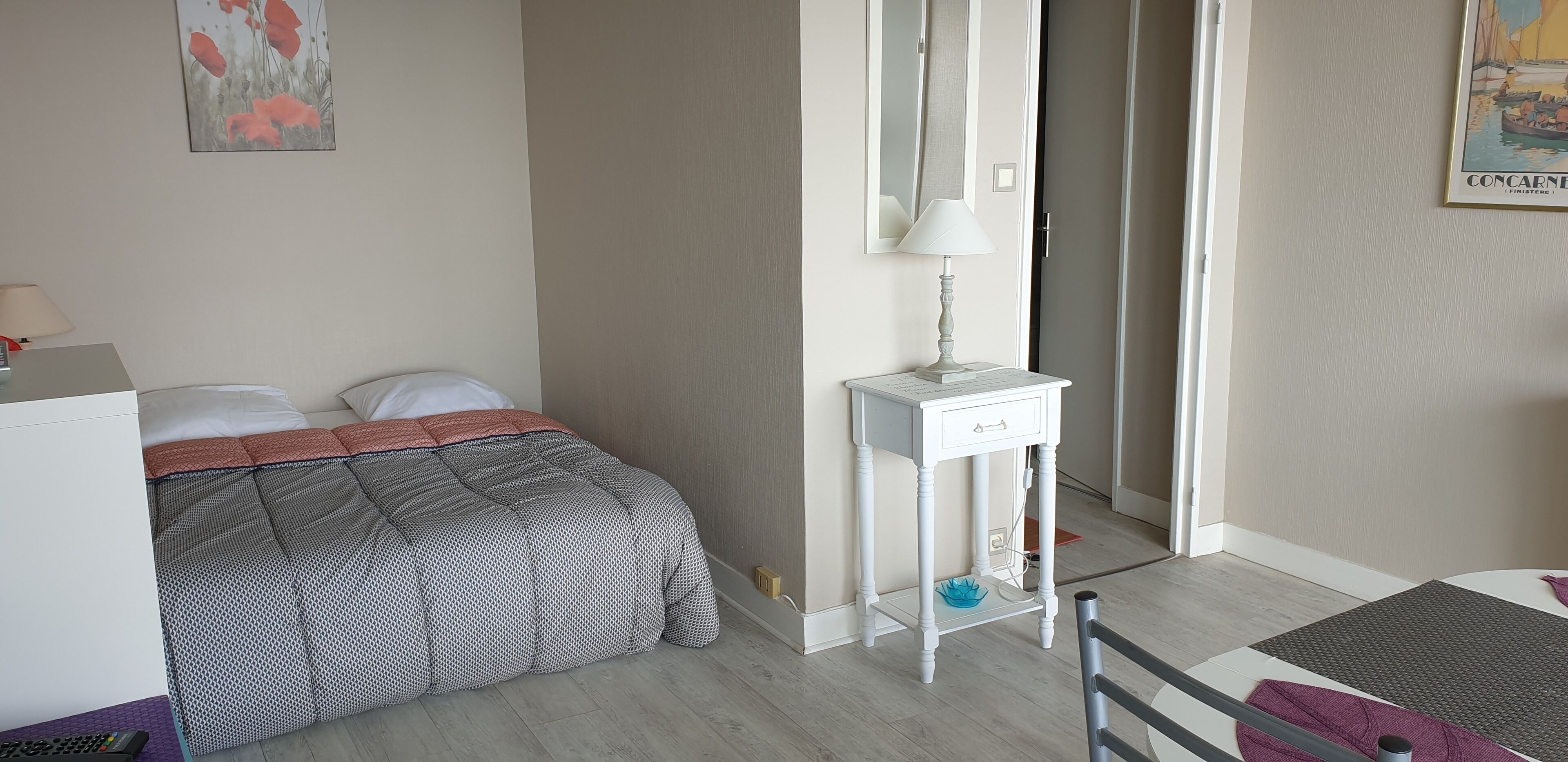 Joli Studio Avec Grand Balcon Vue Mer - Concarneau