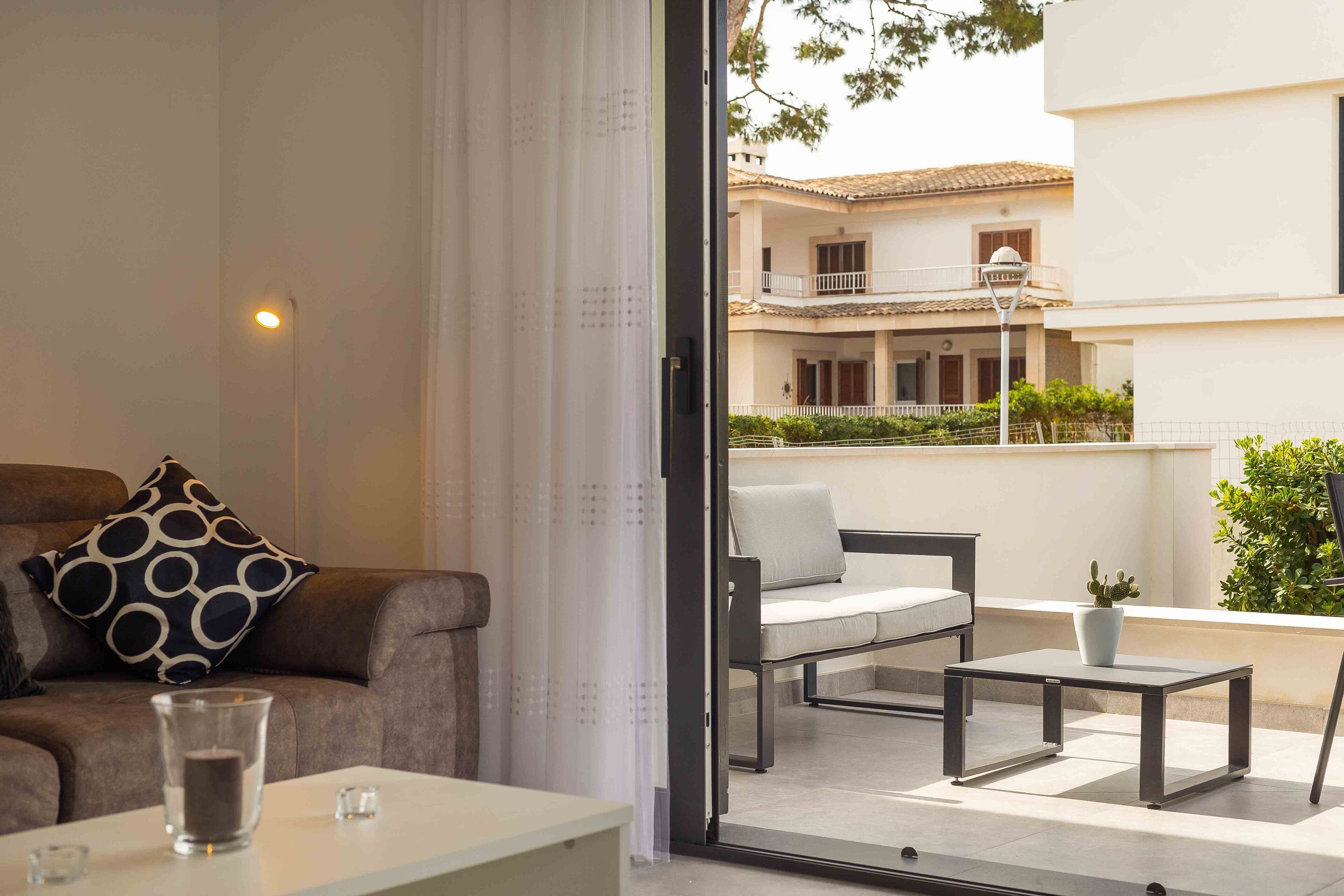 Es Descans - Casa Recién Renovada Con Terraza A 200 Metros De La Playa - Can Picafort