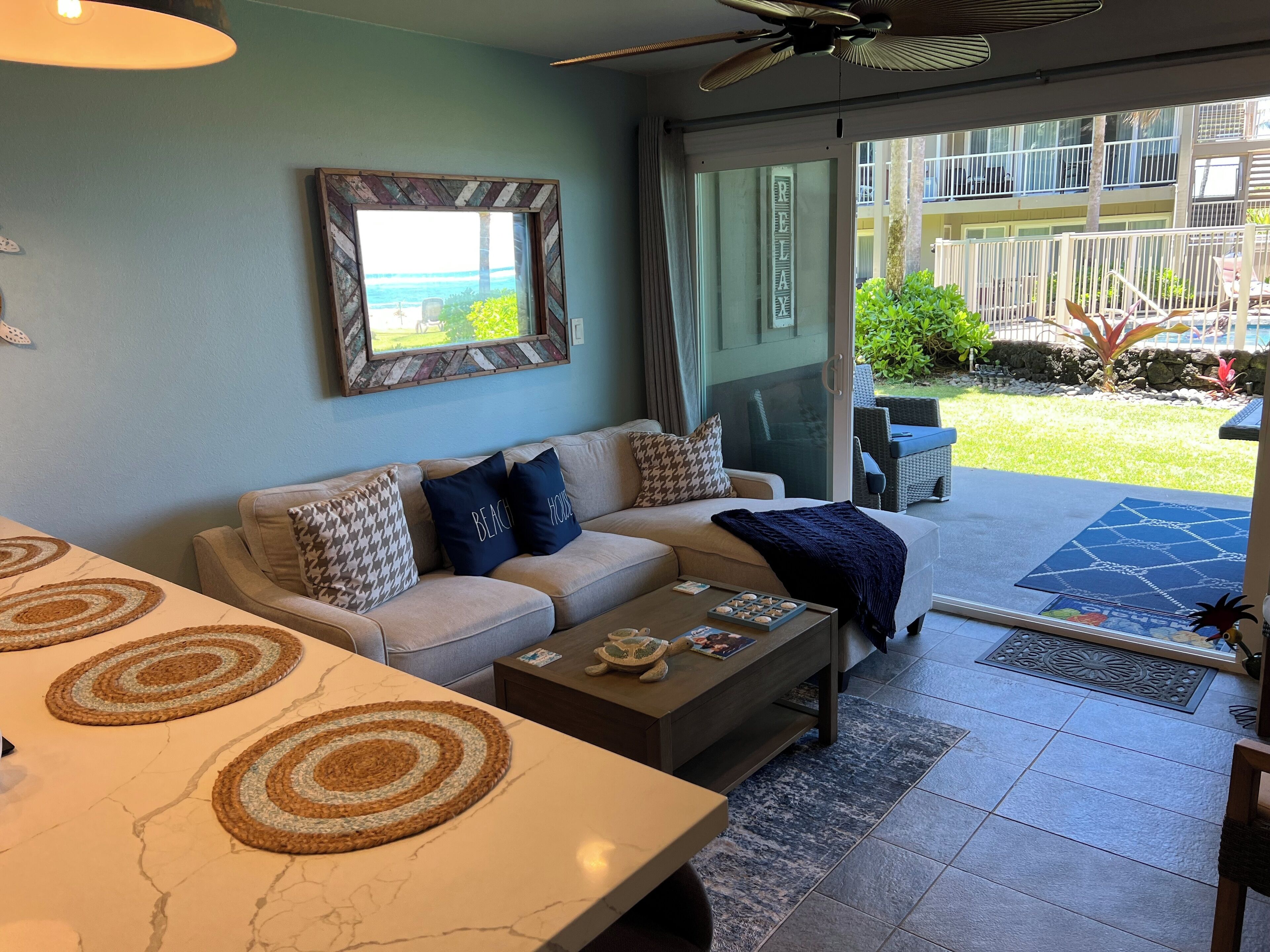 Beach Front, Pool, Amazing Sunrise! Welcome To Oceanside Retreat At Kapaa, Kauai - Lihue, HI