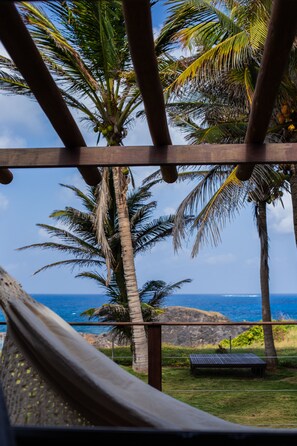 Quarto Quádruplo Comfort, vista para o mar | Vista para a praia ou o mar