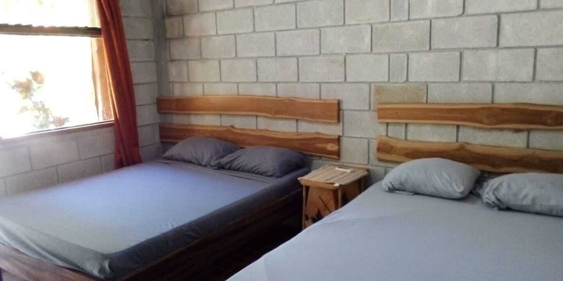 Rustic Jungle Lodge In A Tranquil Garden Setting - Room 6 Family Room - Guanacaste Province