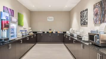 Café da manhã continental grátis todos os dias