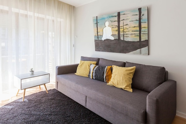 Apartamento De Vacaciones Oporto Para 1 - 3 Personas Con 1 Dormitorio - Apartamento En Casa Unifamil - Canelas