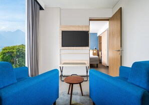 Suite, 1 cama de casal e sofá-cama | 1 quarto, secretária, Wi-fi grátis, roupa de cama fornecida 