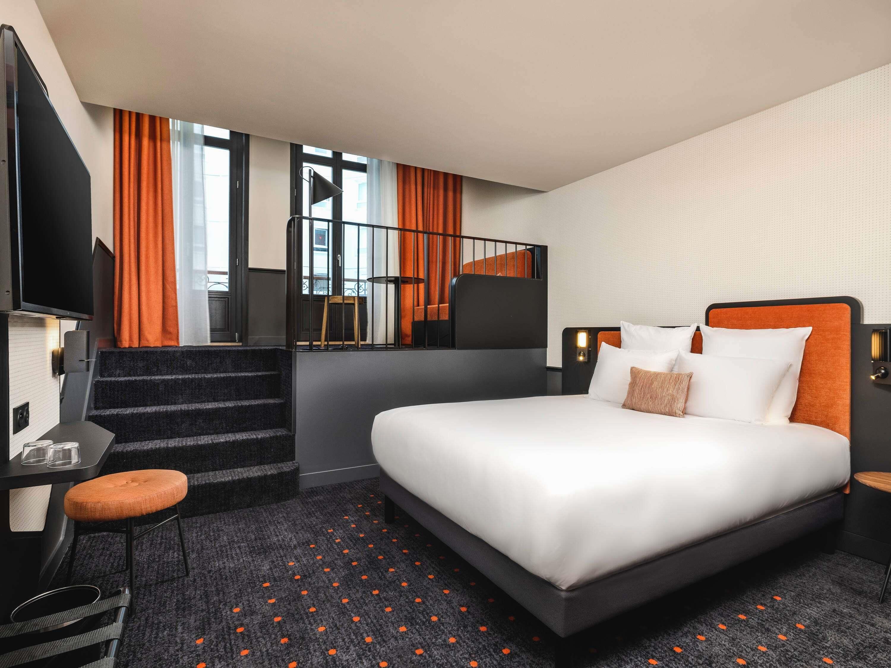 Quarto Superior, 1 cama de casal | Roupa de alta qualidade, camas de colchão pillowtop, cofre no quarto 