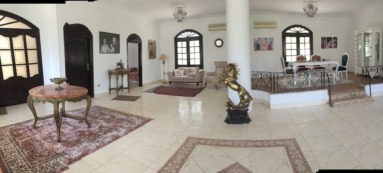 Villa Sarah, Lush Green And Serine - El Cairo