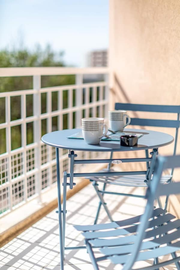 Superb Studio With Sea View Balcony / Air Conditioning - カーニュ=シュル=メール