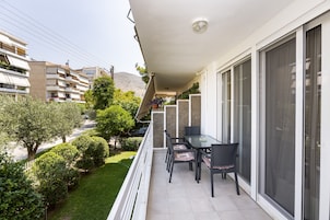 Apartamento Familiar, 2 quartos, não fumadores, Vista para a cidade | Vista da varanda