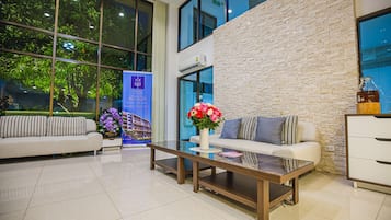 Sala de estar do lobby