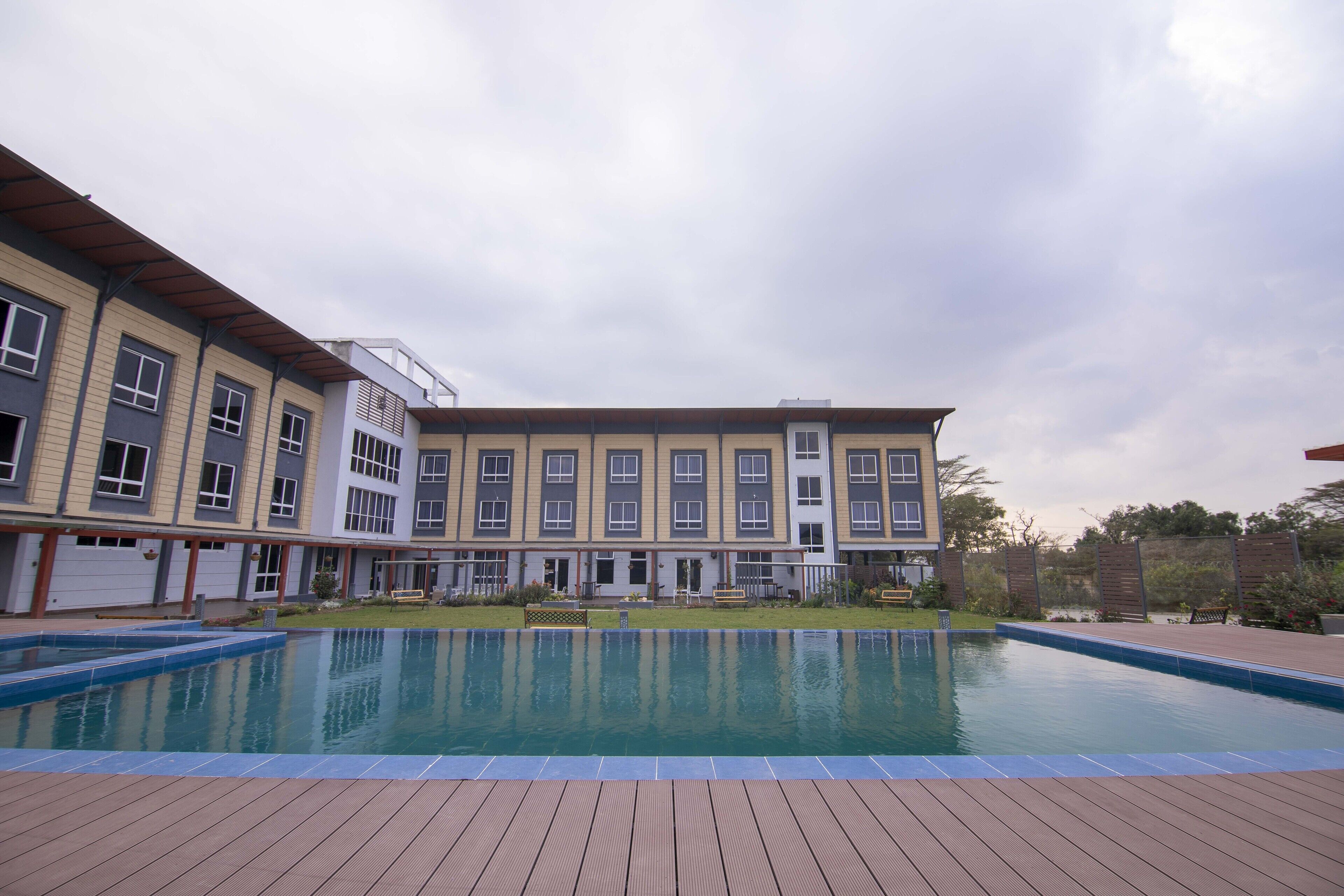 Fachada da propriedade