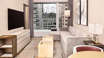 1 quarto, roupas de cama premium, cofres nos quartos