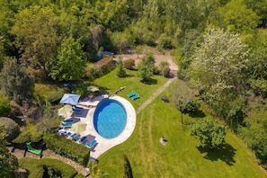 Villa Familiar, 6 quartos, micro-ondas (Molino del Ponte) | Piscina | Piscina exterior sazonal 