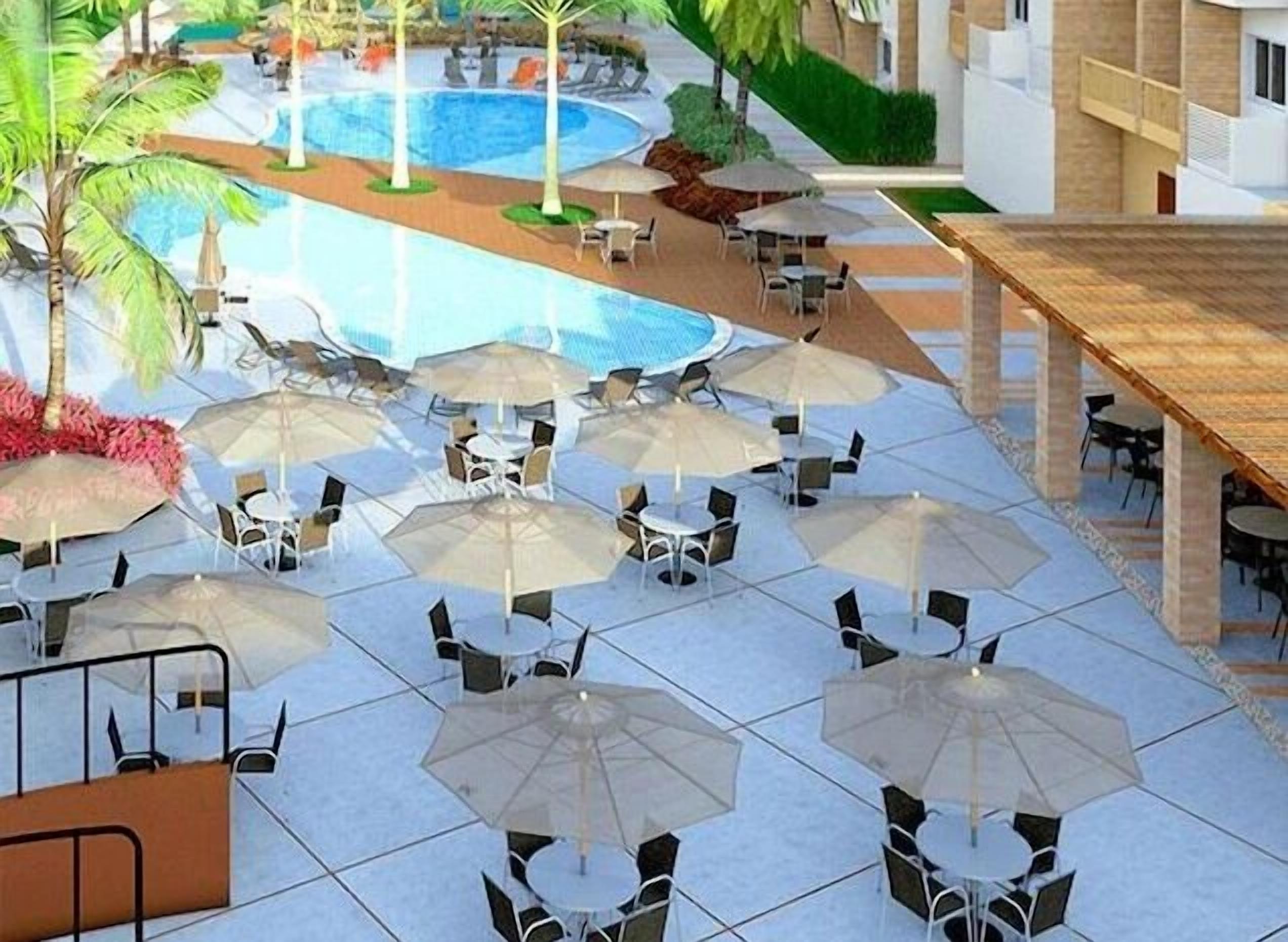 Quarto luxo | Área de estar