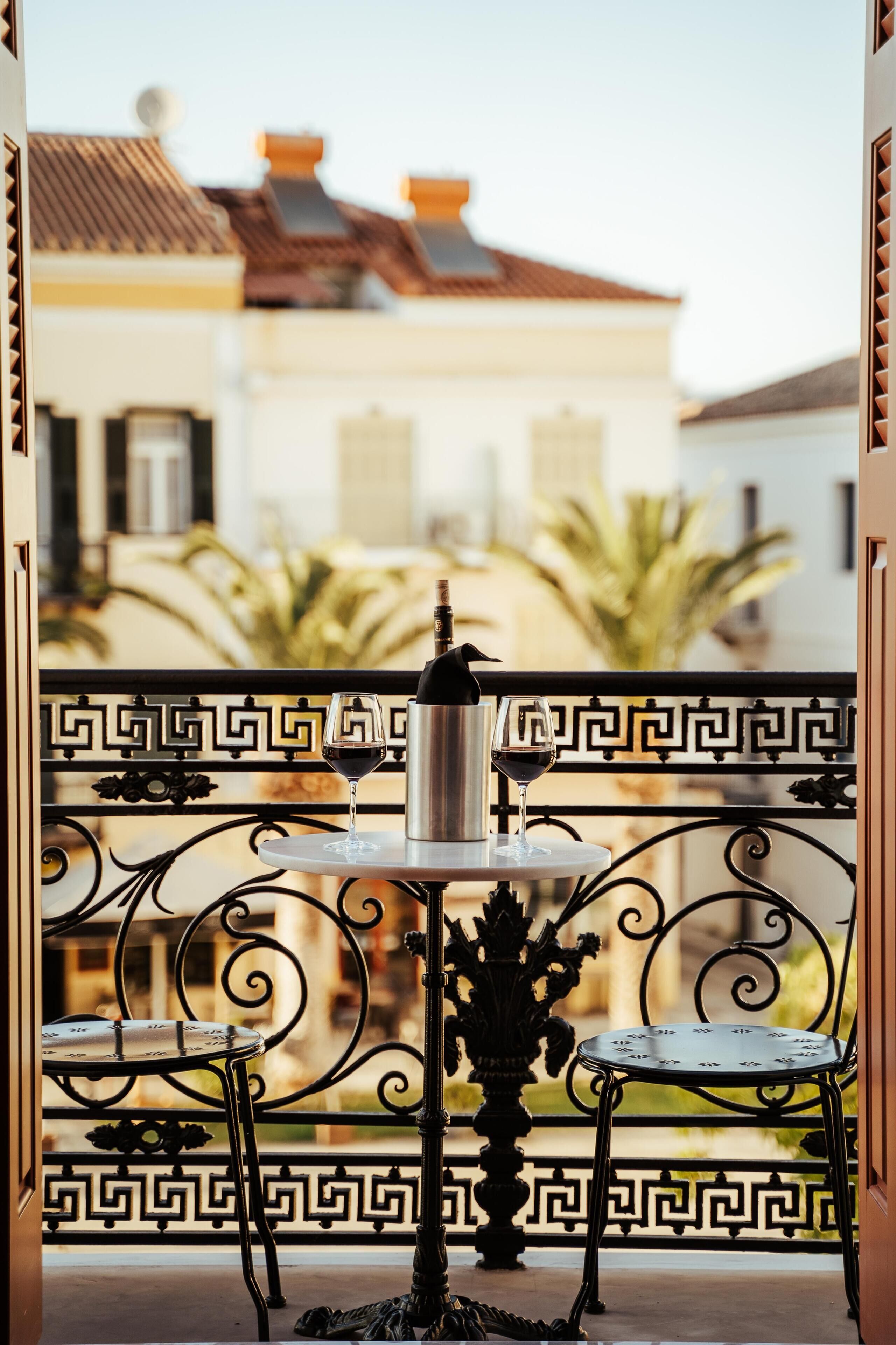 Vista para a cidade desde o alojamento