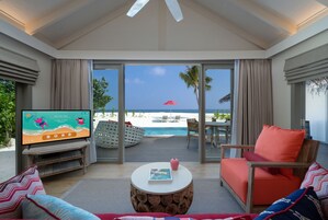 Beach Suite with Private Pool Villa | Área de estar