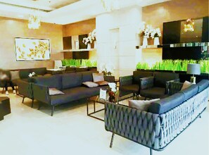 Sala de estar do lobby