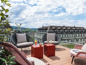 Estúdio Superior, várias camas, terraço (3 Guests) | Terraço/pátio interior